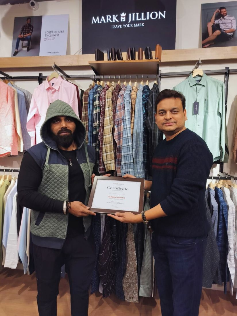 Mark jillion, Complete men's wear under one roof